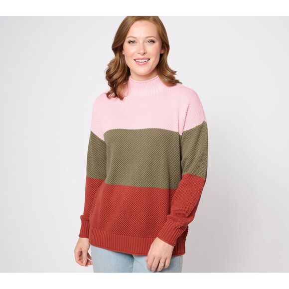 Belle by Kim Gravel | Sweaters | Belle By Kim Gravel Womens Top Plus Sz ...